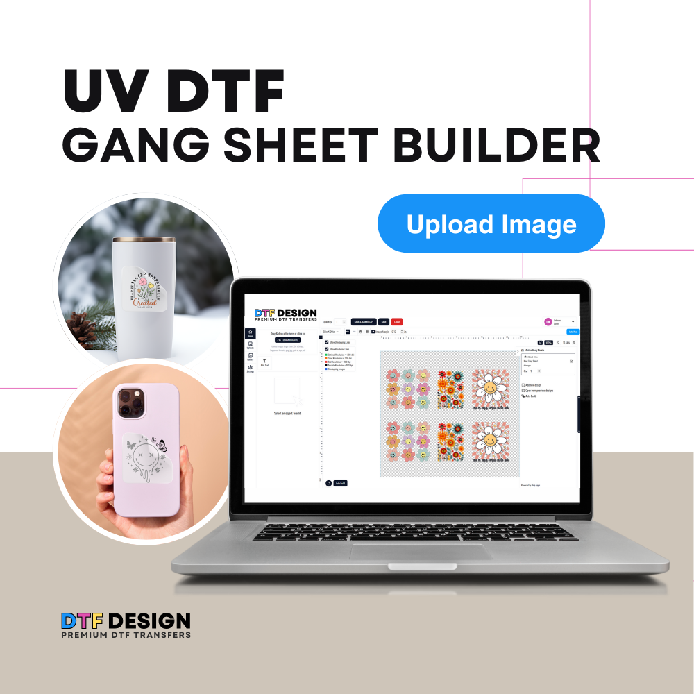 Design Your Own UV DTF Gang Sheets | Durable Transfers | DTF Design ...