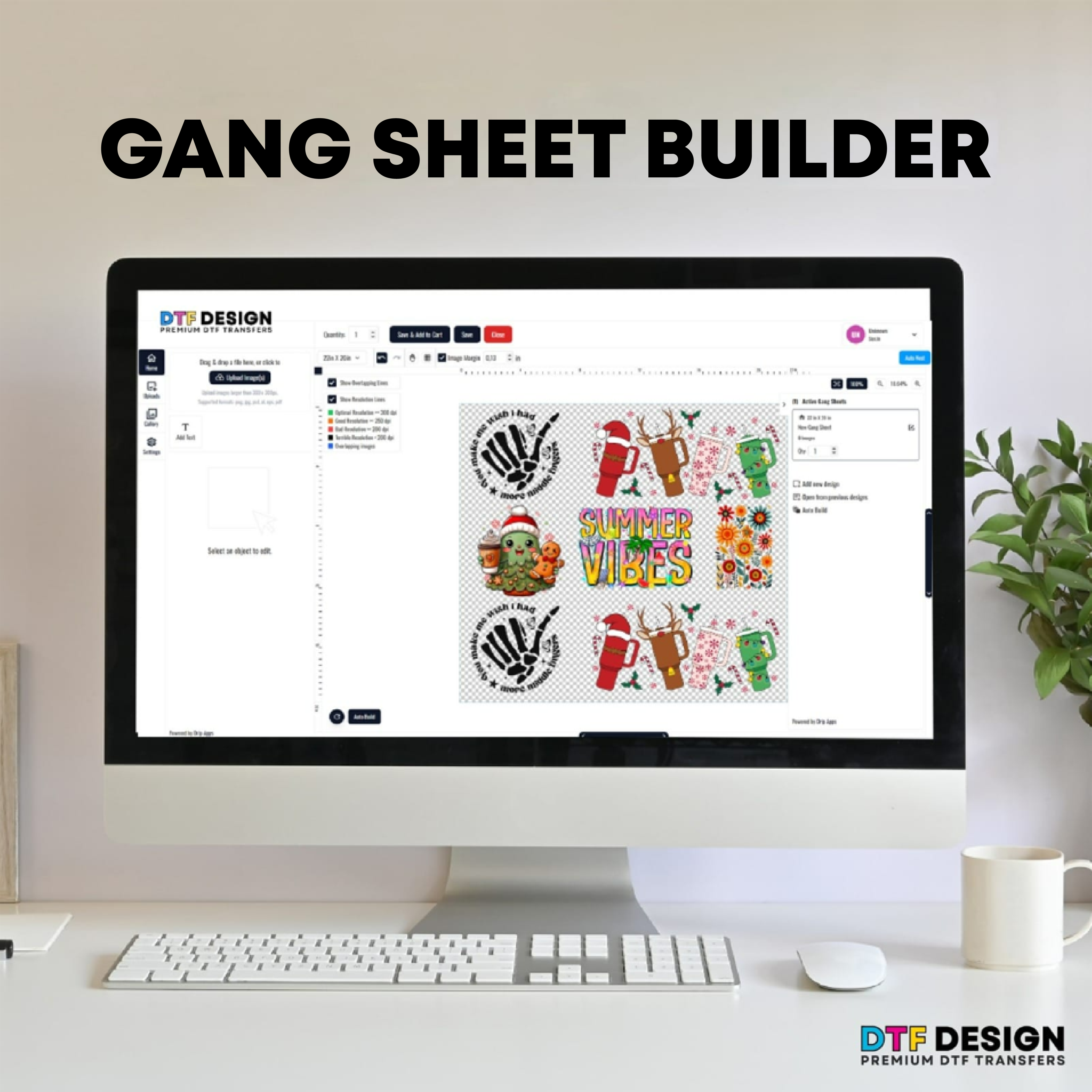 DTF Design Gang Sheet Builder | Make Your Own DTF Gang Sheets | Simple ...