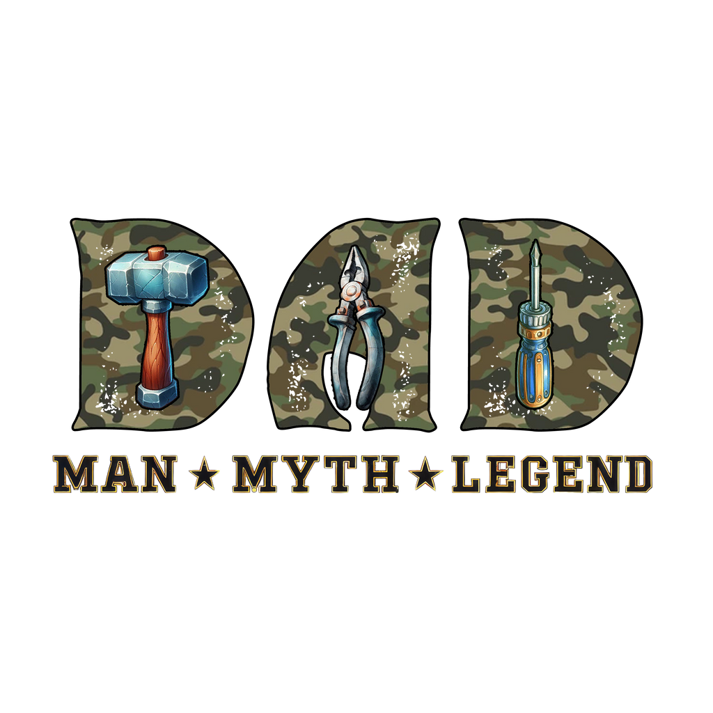 Dad Man Myth Legend– DTFDesign.com